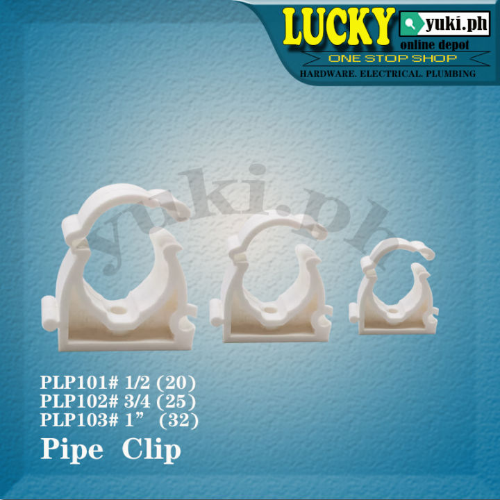 PPR FITTINGS PIPE CLIP/PIPE CLAMP (PLP101 (20) 1/2 , PLP102 (25) 3/4 ...