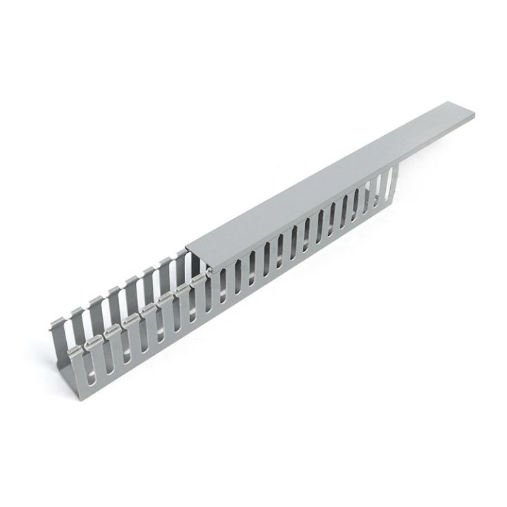 PVC Cable Tray/Duct Slotted 2.0 Meter Length 30 x 30mm/50 x 50mm/80 x ...