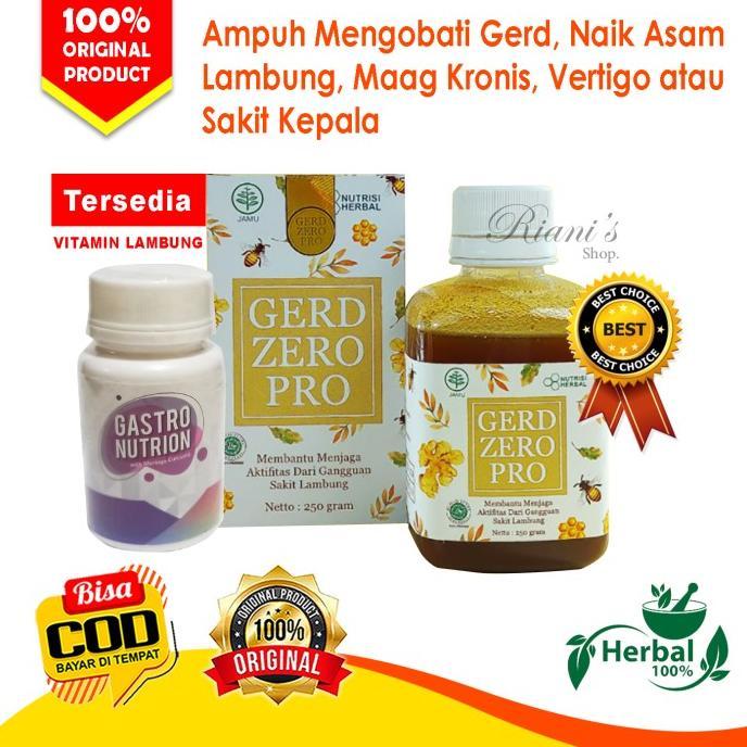 Gerd Zero Pro Original Obat Herbal Sakit Gerd Asam Lambung Maag Kronis ...