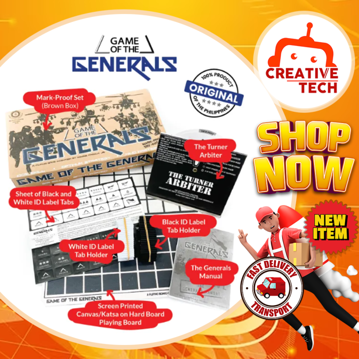 Game of the Generals: Mark-Proof Set (MPR) - Brown Box | Lazada PH