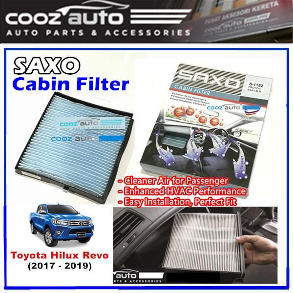 Toyota Hilux REVO 2017 - 2019 Saxo Carbon Activated Cabin Air Cond ...