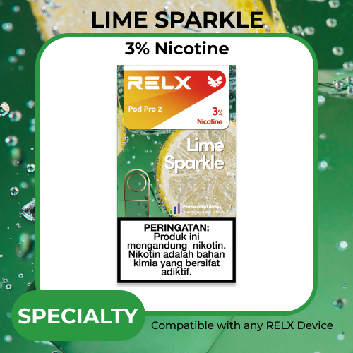 RELX Pod Pro 2 - Lime Sparkle (Isi 1 Pod) | Lazada Indonesia