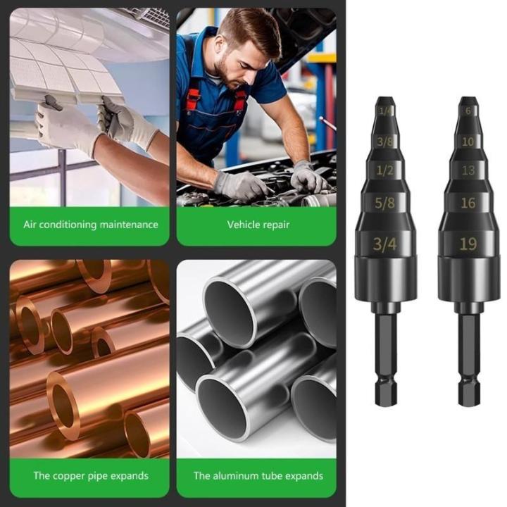 All in One 5 Size Pipe Stretcher Widener Flaring Tool, Carbon Steel ...