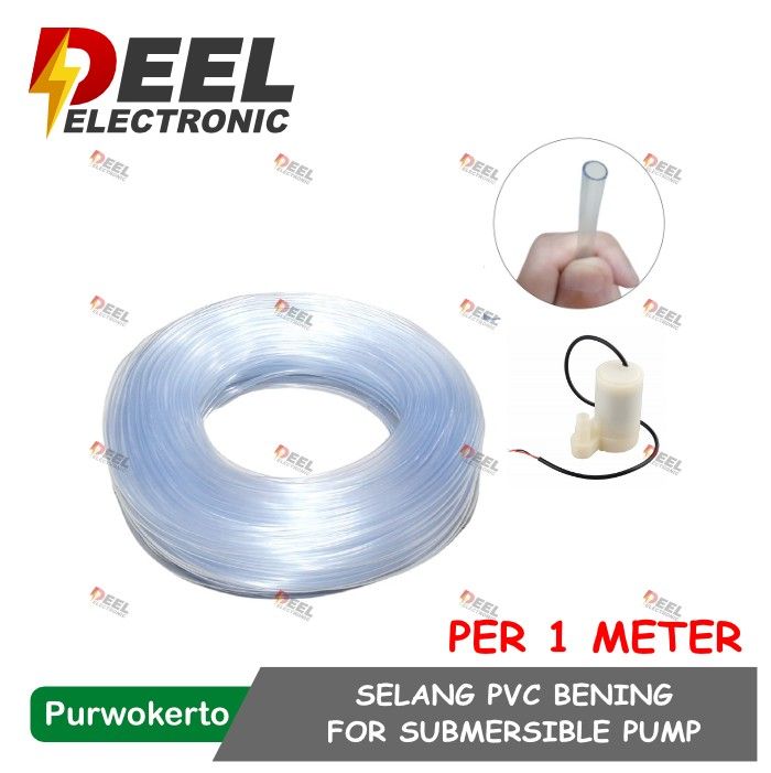 SELANG PVC BENING UNTUK ANGIN AIR POMPA HISAP CELUP MINI SUBMERSIBLE ...