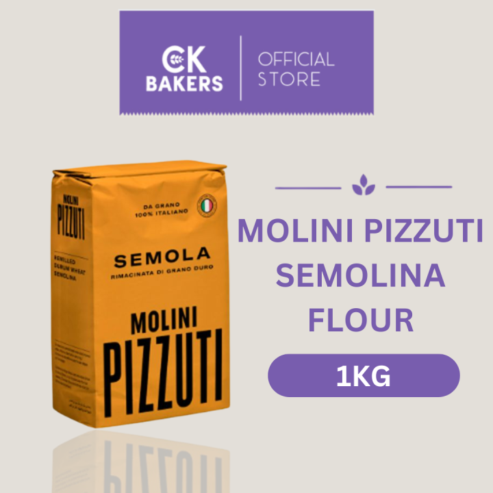 Semolina Flour Semola Rimacinata "Molini Pizzuti Italian" 1kg | Lazada PH