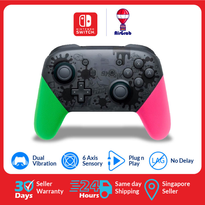 Nintendo Switch Pro Wireless Controller Gamepad Splatoon Series Switch ...