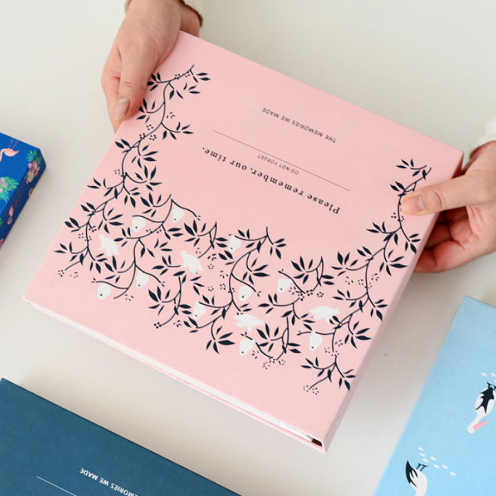 Loose Leaf Self Binder Adhesive Photo Albums DIY Family Memory Pictures ...