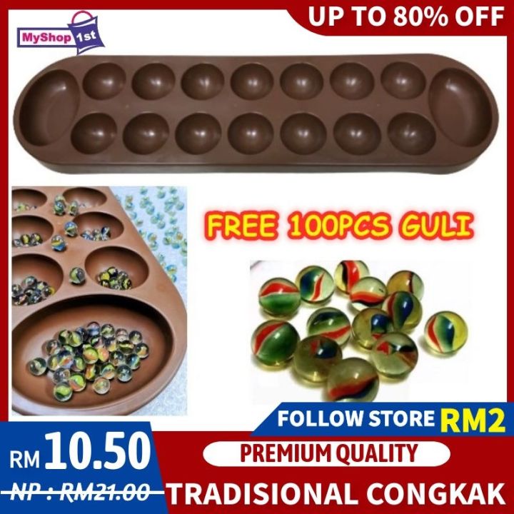 [FREE GULI] CONGKAK PERMAINAN TRADISIONAL CONGKAK INDOOR GAME FAMILY ...