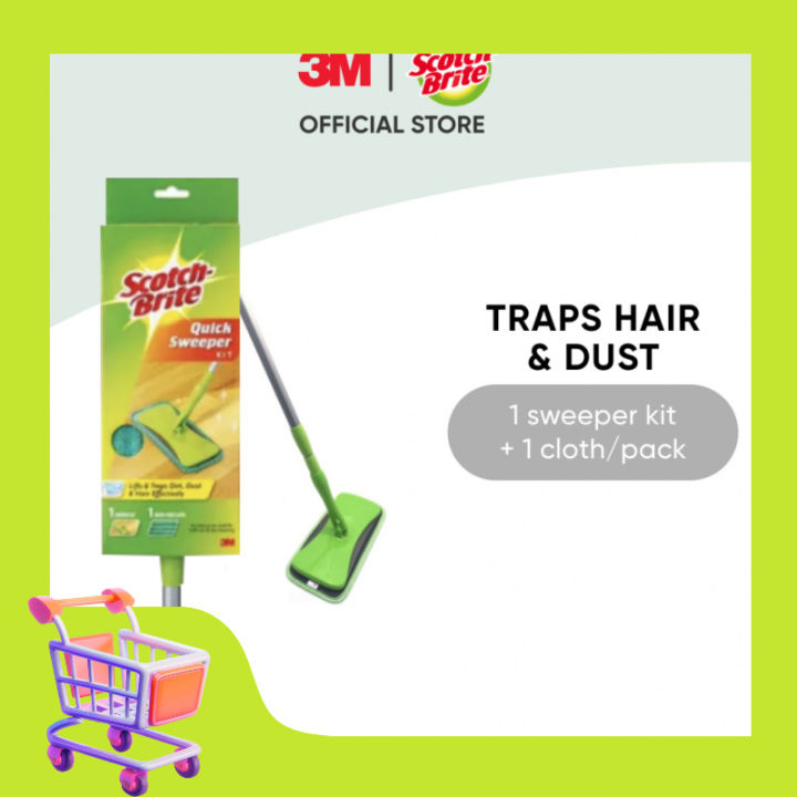 3M™ Scotch Brite® Quick Sweeper Mop 1pc/pack | Lazada PH