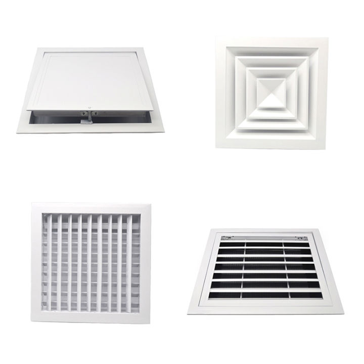 White air vent grille aluminum alloy air grilles air supply return ...