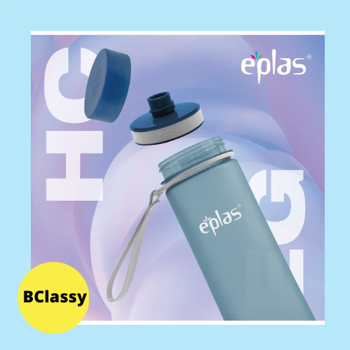Eplas Bottle Drinking Frosted Design Water Tumble with Handle Groovy ...