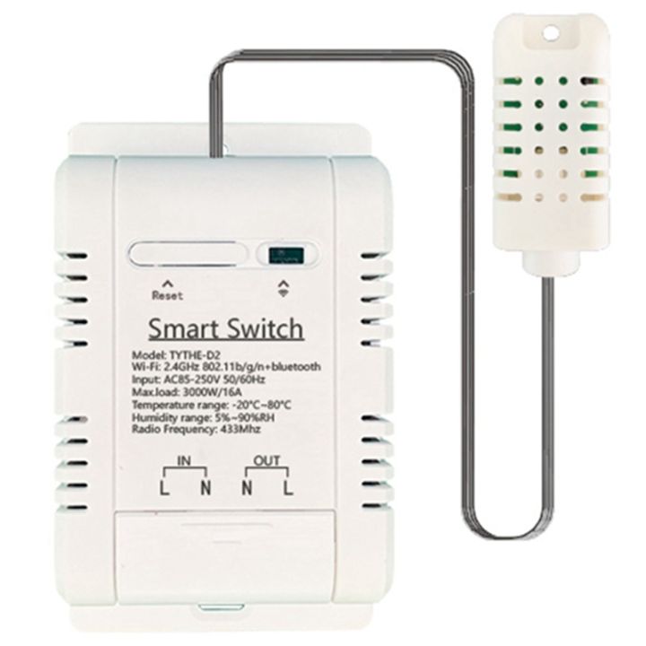 Smart Switch Tuya Wireless Control with Power Consumption Monitoring ...