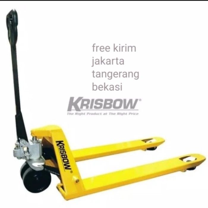 Trolley Hand Pallet Big 2T 685x1220mm W/Nylon Krisbow KW0500289 - DJM ...
