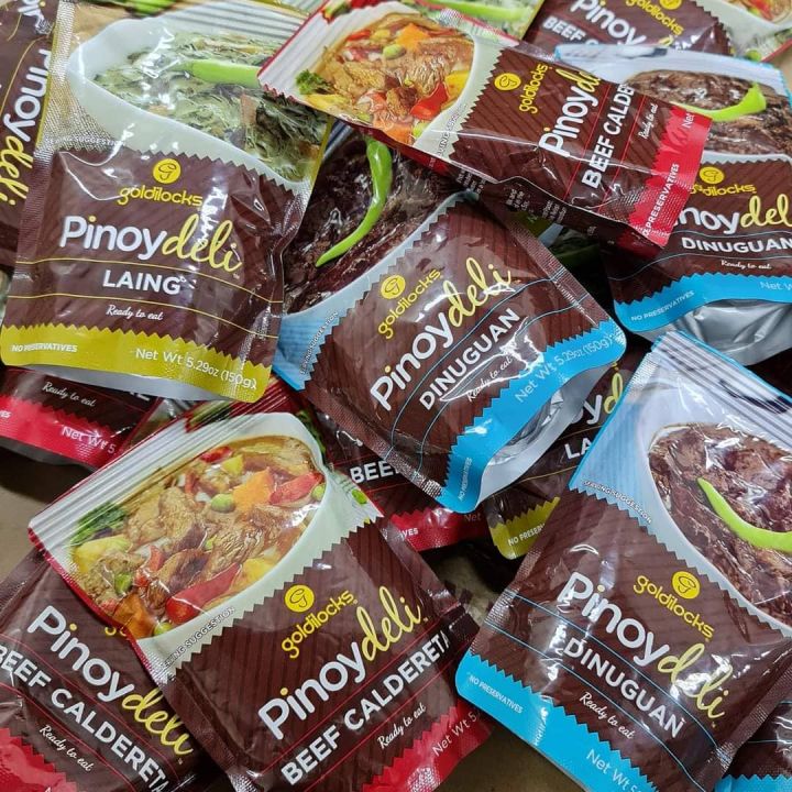 GOLDILOCKS PINOY DELI LAING AND DINUGUAN POUCH | Lazada