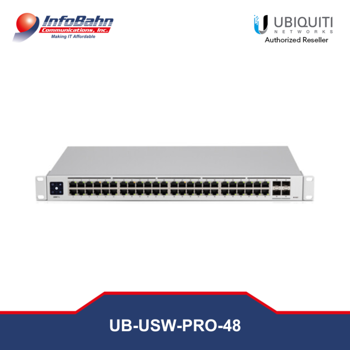 Ubiquiti Networks UniFi Switch PRO 48-Port Gigabit Managed Switch with SFP+ | USW-PRO-48 l ...