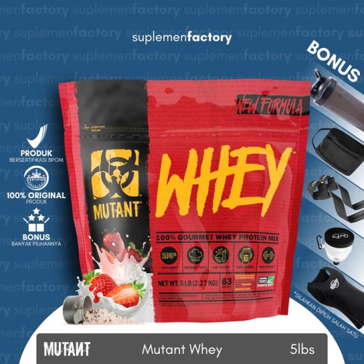 Mutant Whey 5 Lbs Whey Protein 2,27 Kg | Lazada Indonesia