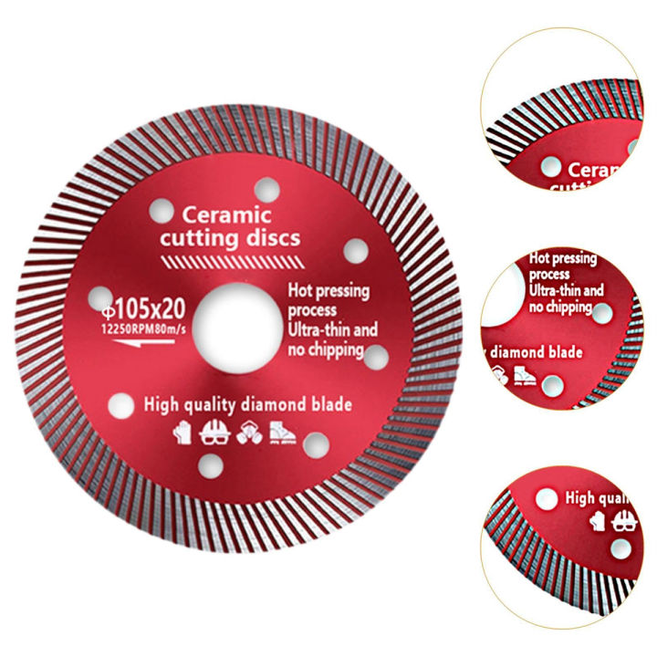 105mm 4 Inch Super Thin Diamond Cutting Disc For Stone Porcelain Tile ...