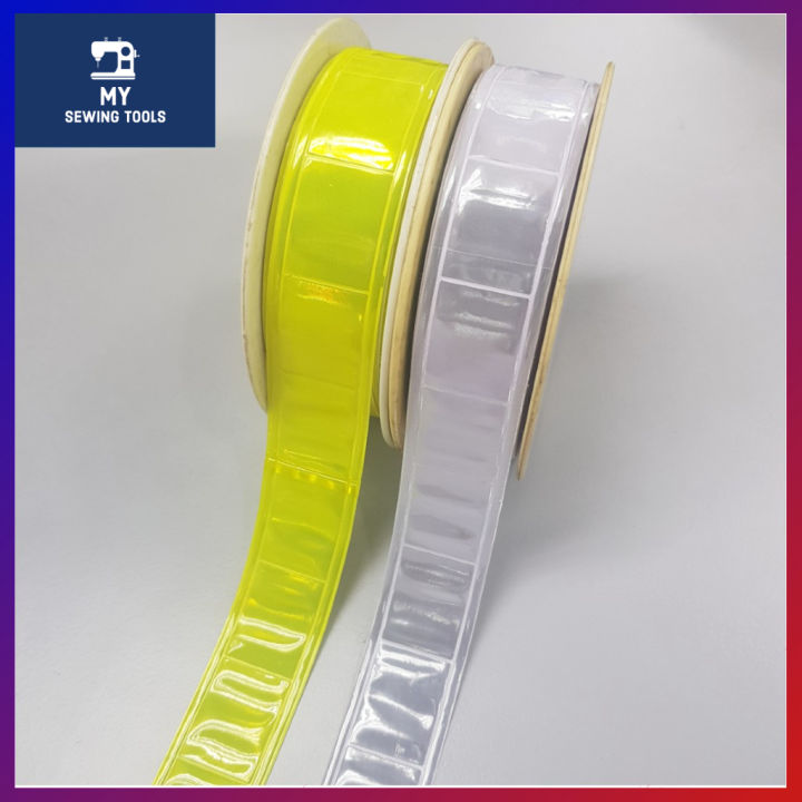 PVC Reflective Safety Tape/Reflective Tape/Reflector (50meter/roll) 1inch | Tape Pantulan ...