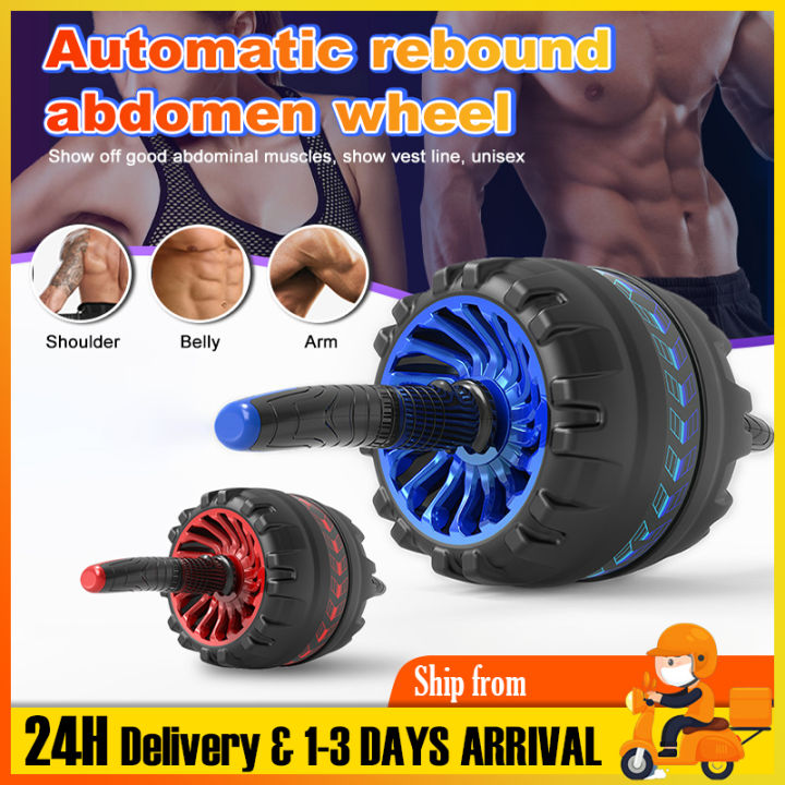 Abdominal Wheel Double Wheels Ab Roller Abdominal Muscle AB Roller ...