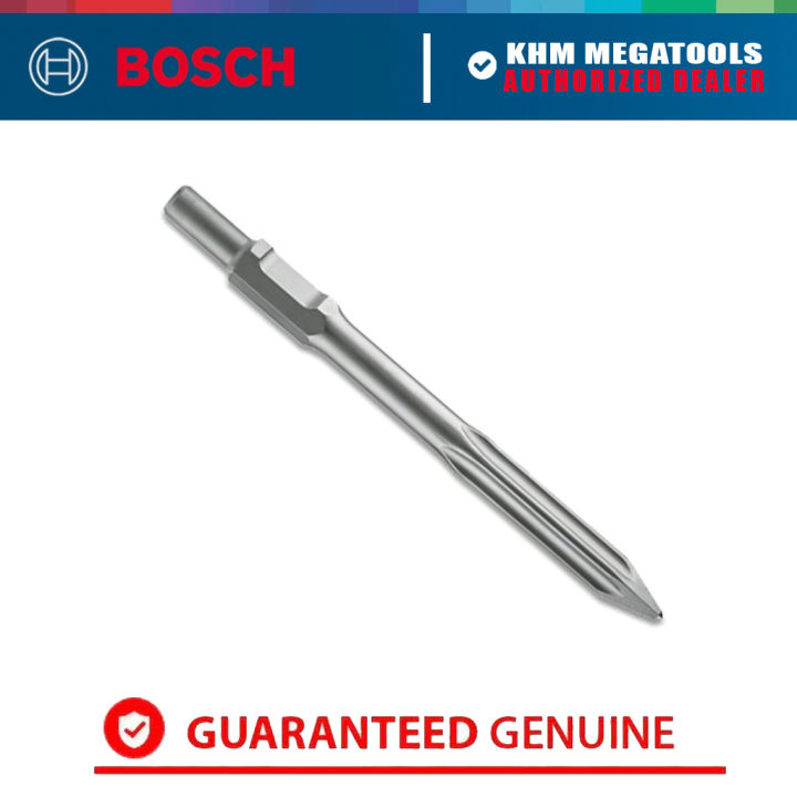 Bosch HEX Chisel Bit for GSH 16-30 Hexagonal 30mm x 400mm Pointed ...