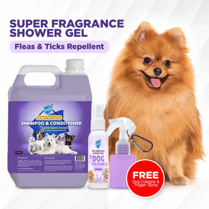 Vunguard Dog and Cat Shampoo Anti Tick and Flea Bundle Pack with ...