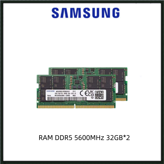 Samsung RAM DDR5 5600MHz 32GB*2 SODIMM Laptop Memory | Lazada.co.th