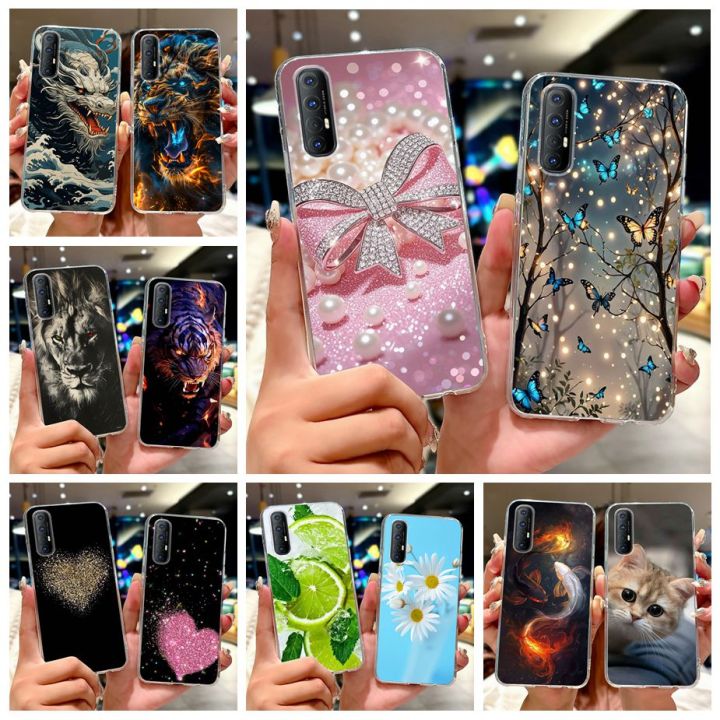 เคส Oppo Reno 3 Pro 5G ใหม่ CPH2009เคสโทรศัพท์ซิลิโคนนิ่มฝาครอบพิมพ์ภาพ ...