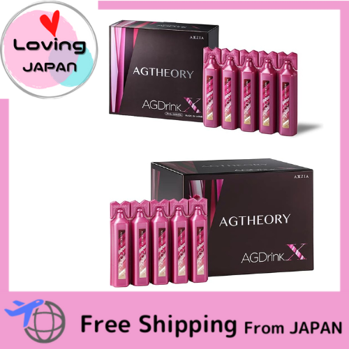 AXXZIA Supplement Age Theory AG Drink X (25mL x 30 bottles) (25mL x 10 bottles) Directly from ...