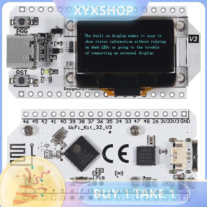 XYX Wifi Lora 32 V3 Dev-BOARD พร้อม SX1262และ ESP32-S3FN8ชิพ OLED ...