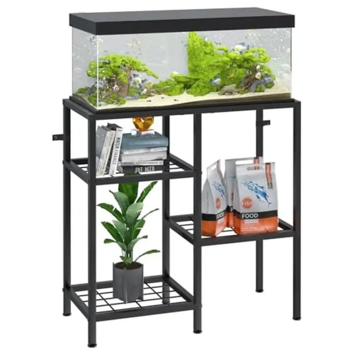 Aquarium Stand 20 Gallon Fish Tank Holder Metal Reptile Turtle Rack ...