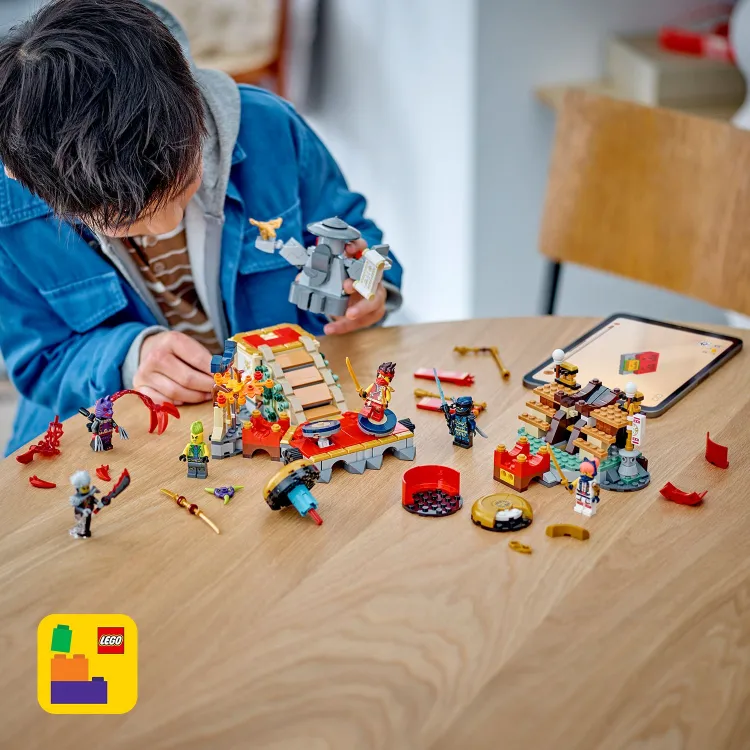 [100% Original]LEGO NINJAGO 71818 Tournament Battle Arena (659 Pieces ...