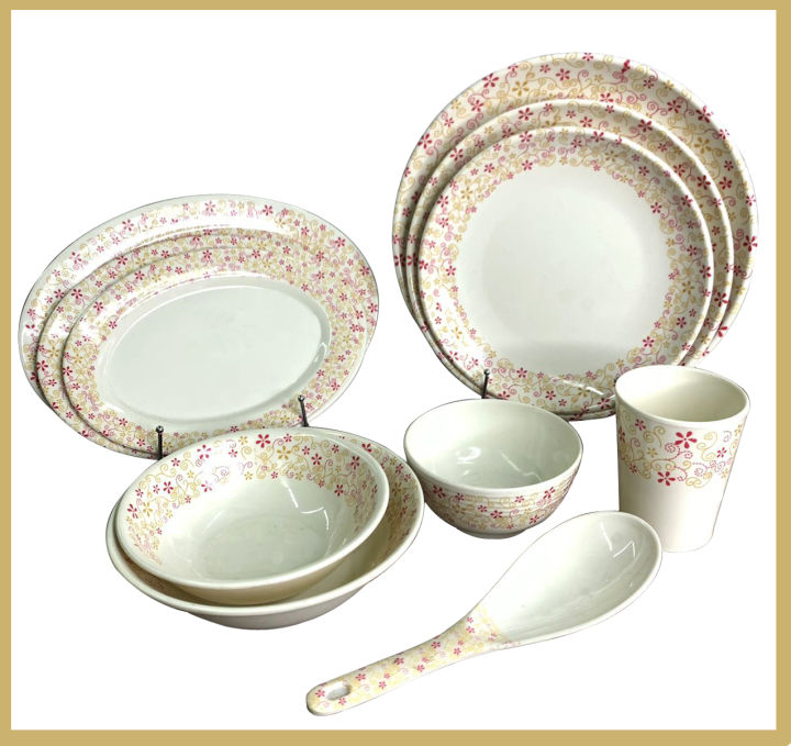 Melamine Dinnerware Floral Design | Lazada PH