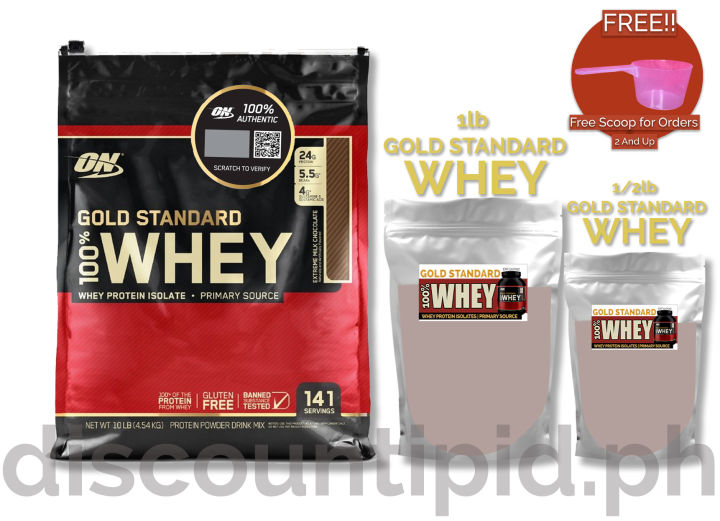 Lowest Price! ON GOLD Standard Whey (1lb I 1/2 lb ) Repack | Lazada PH