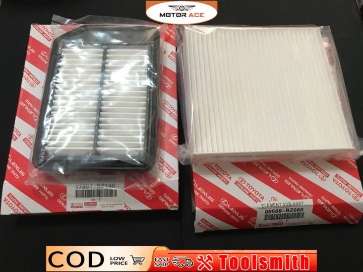 【Local Shipment】Bundle Air and Cabin Filter for Toyota Wigo Gen2 / gen ... 【Local Shipment】Bundle Air and Cabin Filter for Toyota Wigo Gen2 / gen ...