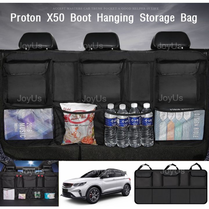 Proton X50 SUV Car Boot Storage Bag Boot Hanging Compartment Bag | Lazada