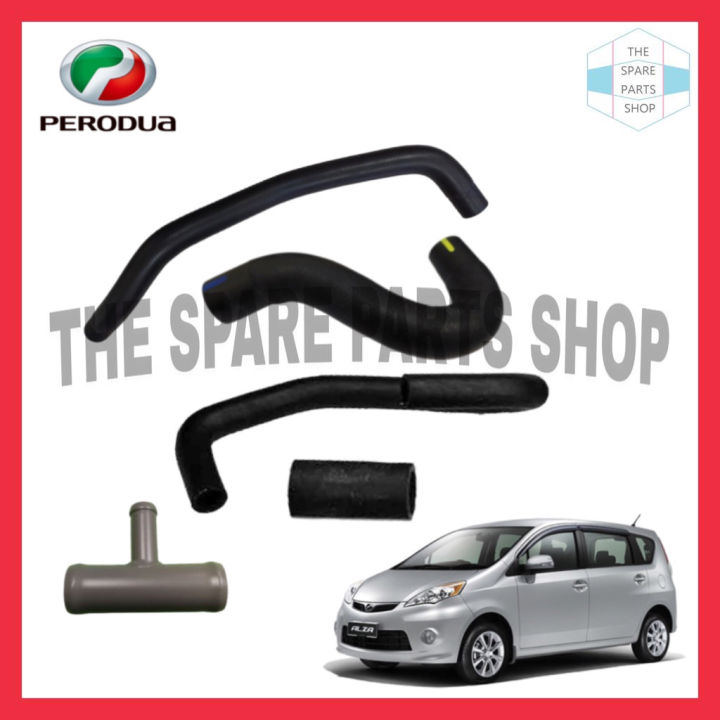 PERODUA ALZA WATER BY PASS RADIATOR HOSE & PIPE SET ORIGINAL | Lazada