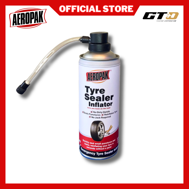 AEROPAK TYRE SEALER INFLATOR 450ML | Lazada PH AEROPAK TYRE SEALER INFLATOR 450ML | Lazada PH