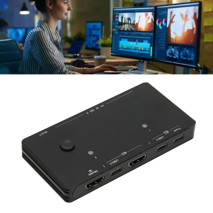 HD Multimedia Interface TYPE C KVM Switches Type C KVM Switches 2 in 1 ...