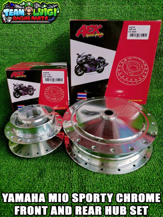 AEK YAMAHA MIO SPORTY / MIO SOUL 115 / MIO SOULTY / FINO 115 CHROME HUB SET | Lazada PH
