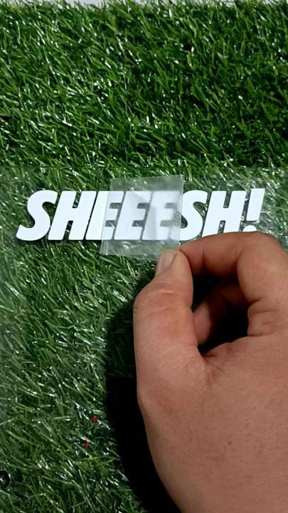 Attractive & Durable SHEEESH MADE in JAPAN Adhesive Vinyl Sticker ...