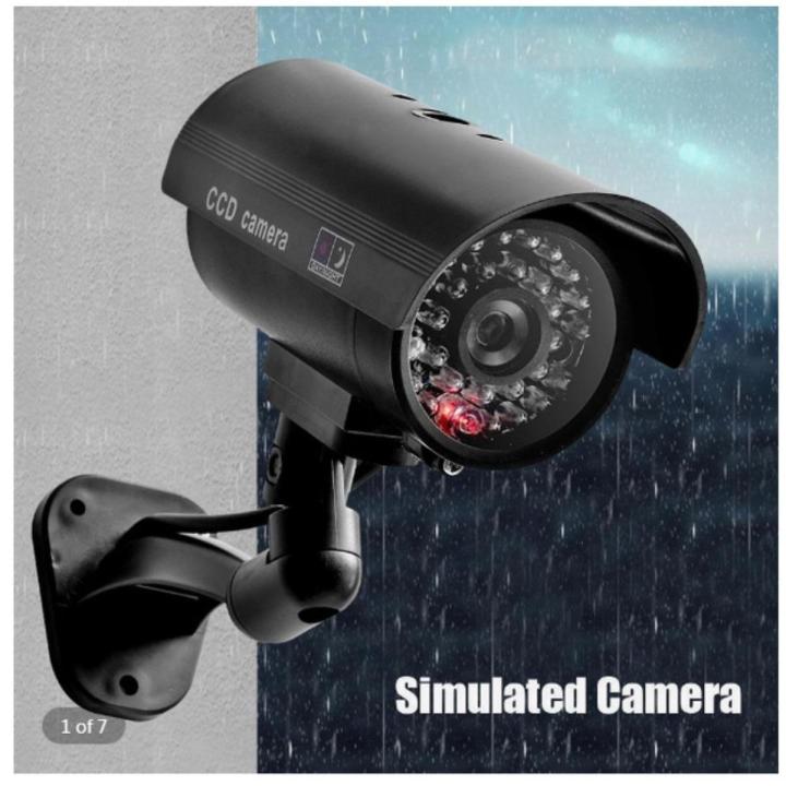 Surveillance Stickers Dummy Blinking LED Fake Decoy Camera Indoor ...