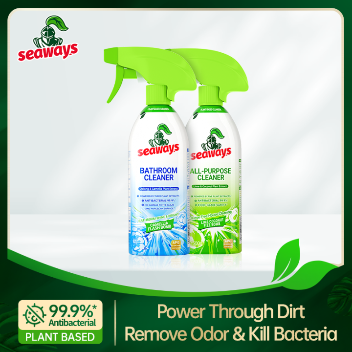 Seaways Bathroom Cleaner and Multi-purpose cleaner Set | Lazada PH
