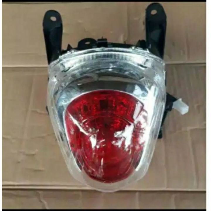 LAMPU STOP REM BELAKANG HONDA SCOOPY SCOPY FI ESP NEW LED RING 12 DONAT ...