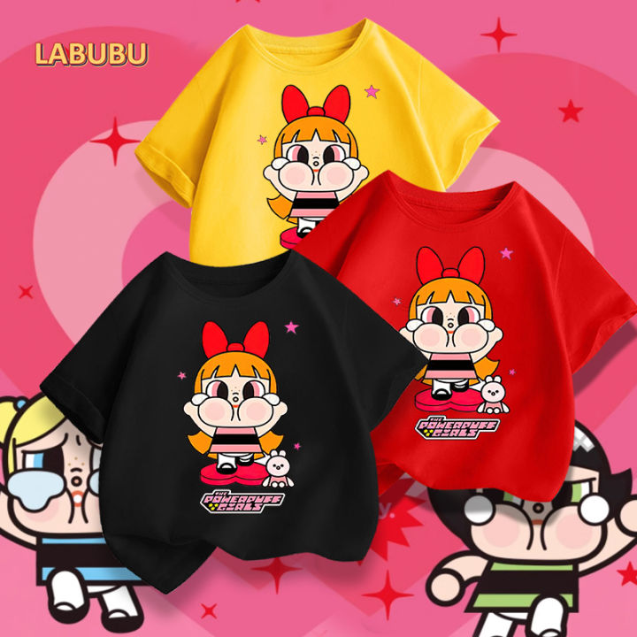 (ส่งจากไทย)เสื้อยืดเด็กแขนสั่ง ลายแฟชั่นสวยน่ารับ.ใส่ได้ทั้งเด็กชายและ ...