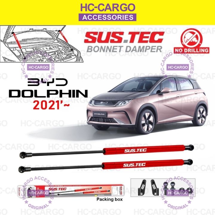 SUSTEC DAMPER BYD Dolphin 2021 Front Bonet Bonnet Hood Damper Absorber ...