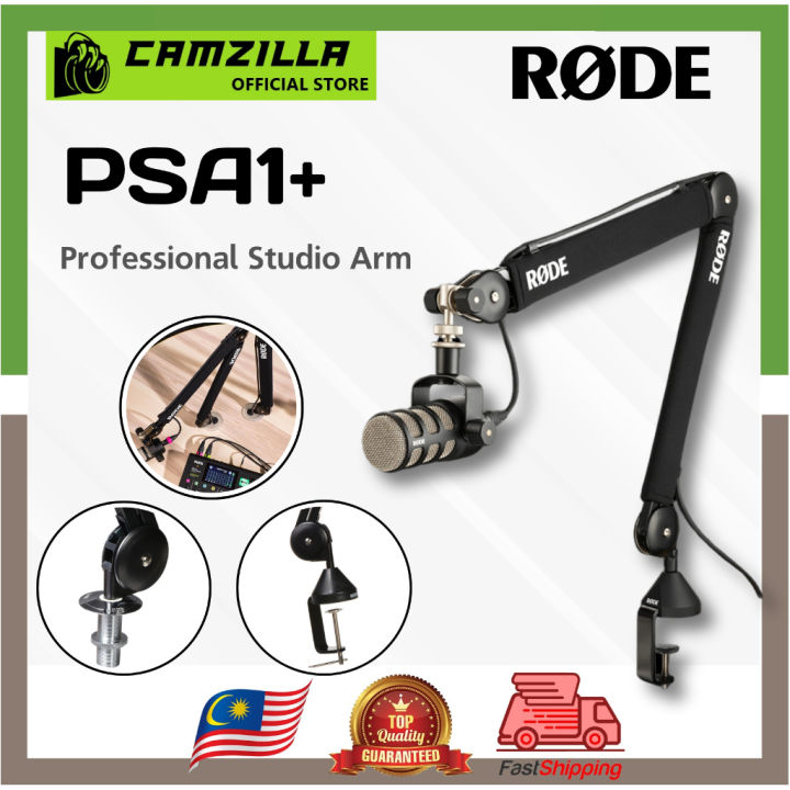 RODE PSA1+ Swivel Mount Studio Microphone Boom Arm | Lazada