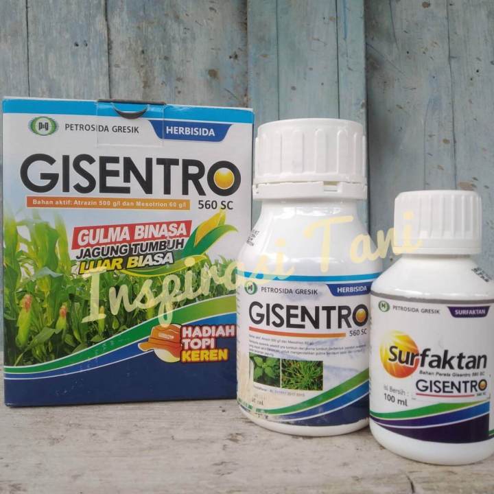Gisentro 250ml / Herbisida Gisentro Pengendali Gulma Jagung / Obat ...