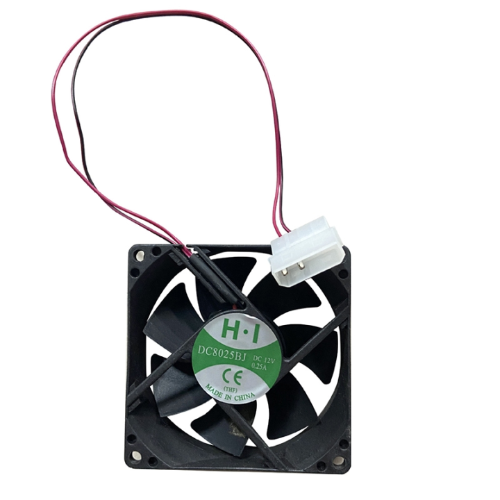 IT GO 80mm 8cm CPU Fan, 80mm x 25mm Brushless DC 12V 3PIN Brushless PC ...