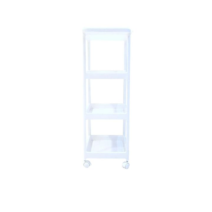 Landmark 4-Layer Storage Rack with Wheels (J-3230221) 46 x 32 x 96cm ...
