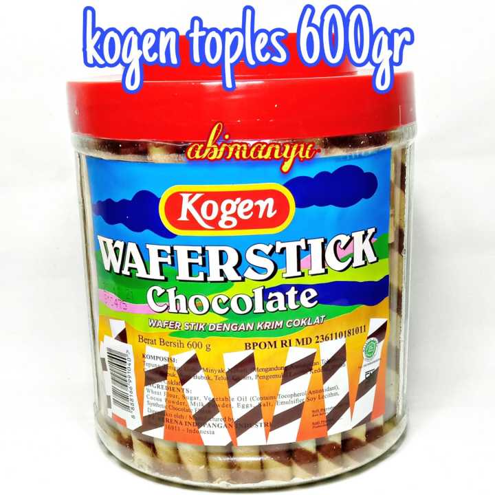 Kogen Waferstick Chocolate - Astor Kogen Toples 600 gram | Lazada Indonesia